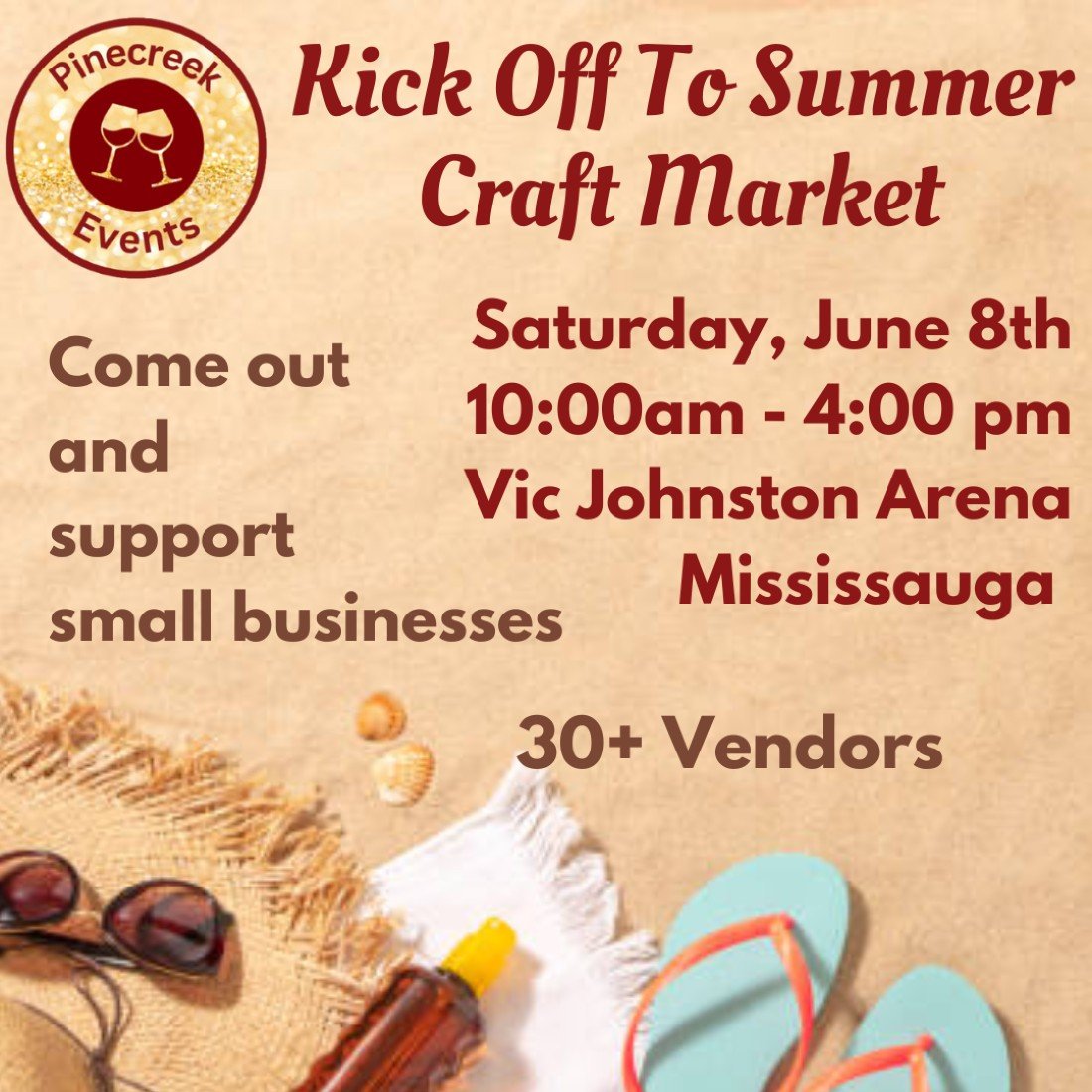 Kick off to summer Craft Sale - Free Entry Tickets at Vic Johnston ...