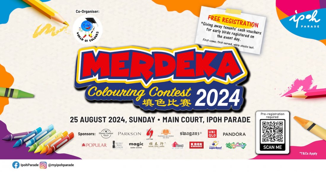 Ipoh Parade Merdeka Celebration 2024 at Ipoh Parade on 19th August, 2024