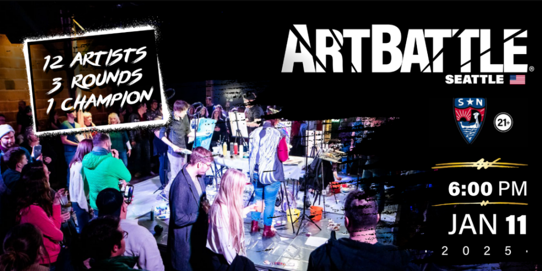 Art Battle at Leif Erikson Hall | Leif Erikson Hall, Seattle, WA ...