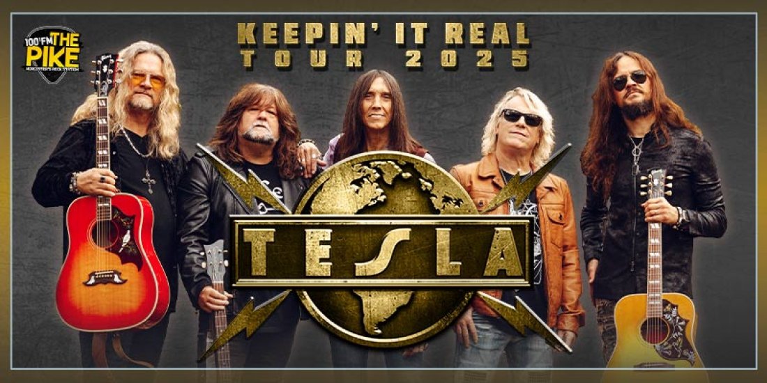 TESLA: Keepin It Real Tour 2025 at Indian Ranch, Webster on 1st June, 2025