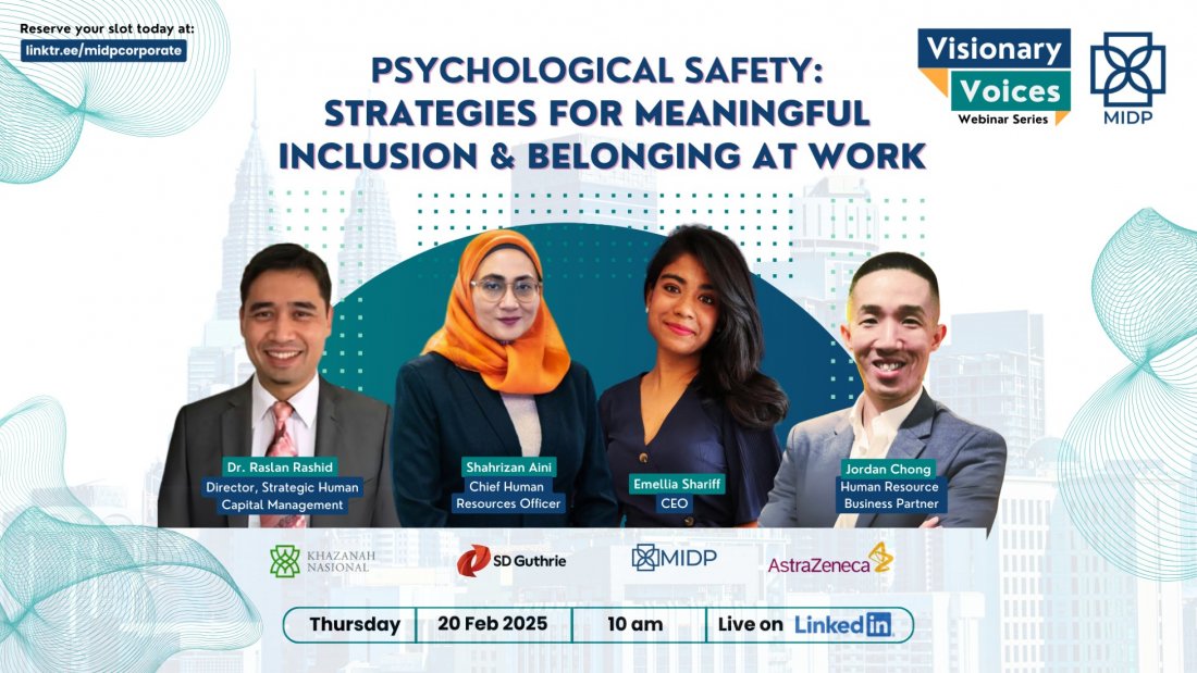 (Webinar) Psychological Safety: Strategies for Meaningful Inclusion & Belonging at the Workplace ...