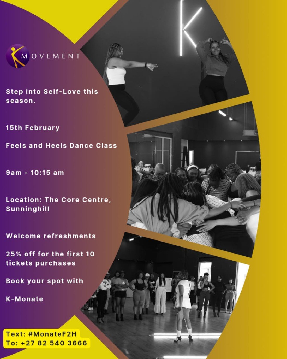K-Movement Feels and Heels Dance Class! at The Core Shopping Centre ...