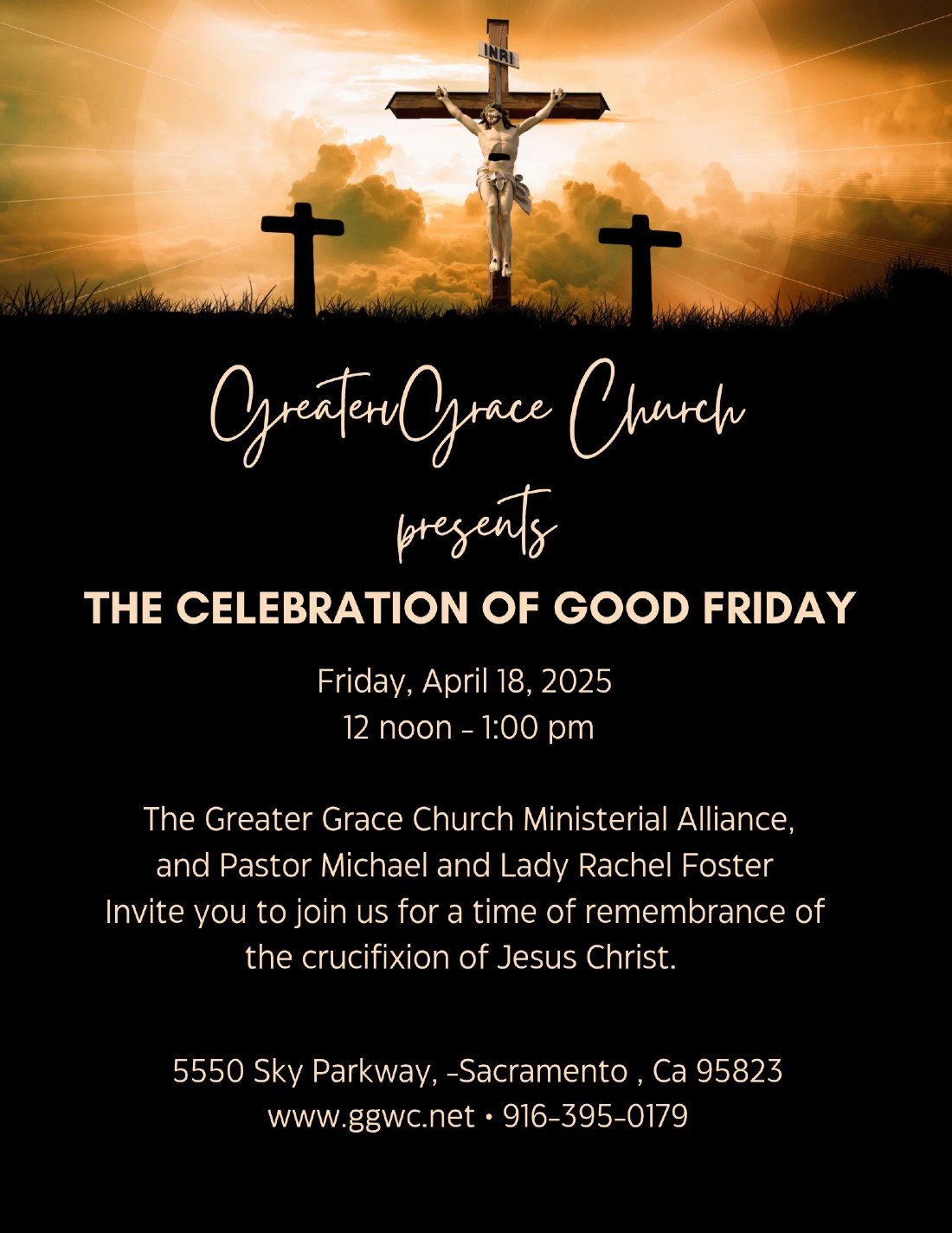 Greater Grace Church Good Friday Service Tickets at Greater Grace ...
