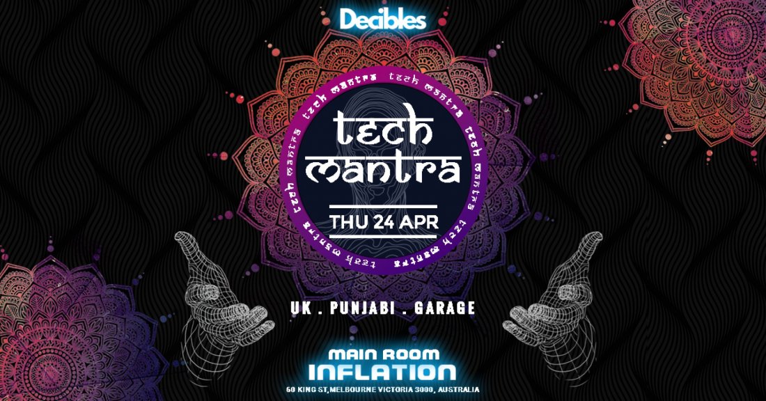 Bollywood Tech Mantra at Inflation Nightclub, Melbourne Tickets at Inflation Entertainment ...