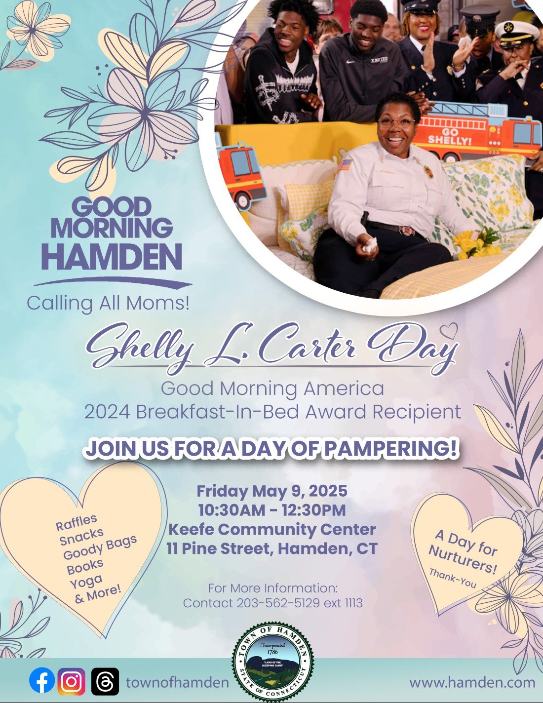 Shelly L. Carter Day | M L Keefe Community Center, Hamden, CT | May 9, 2025