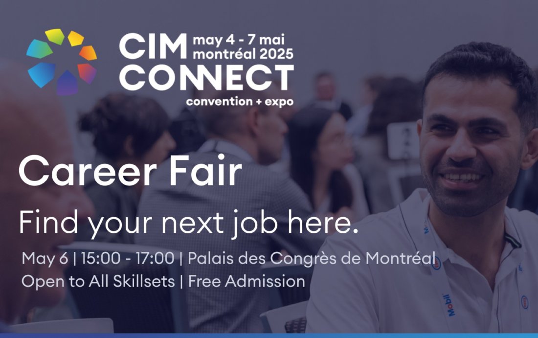 CIM CONNECT 2025 Career Fair at Palais des Congrès in Montreal, Place ...