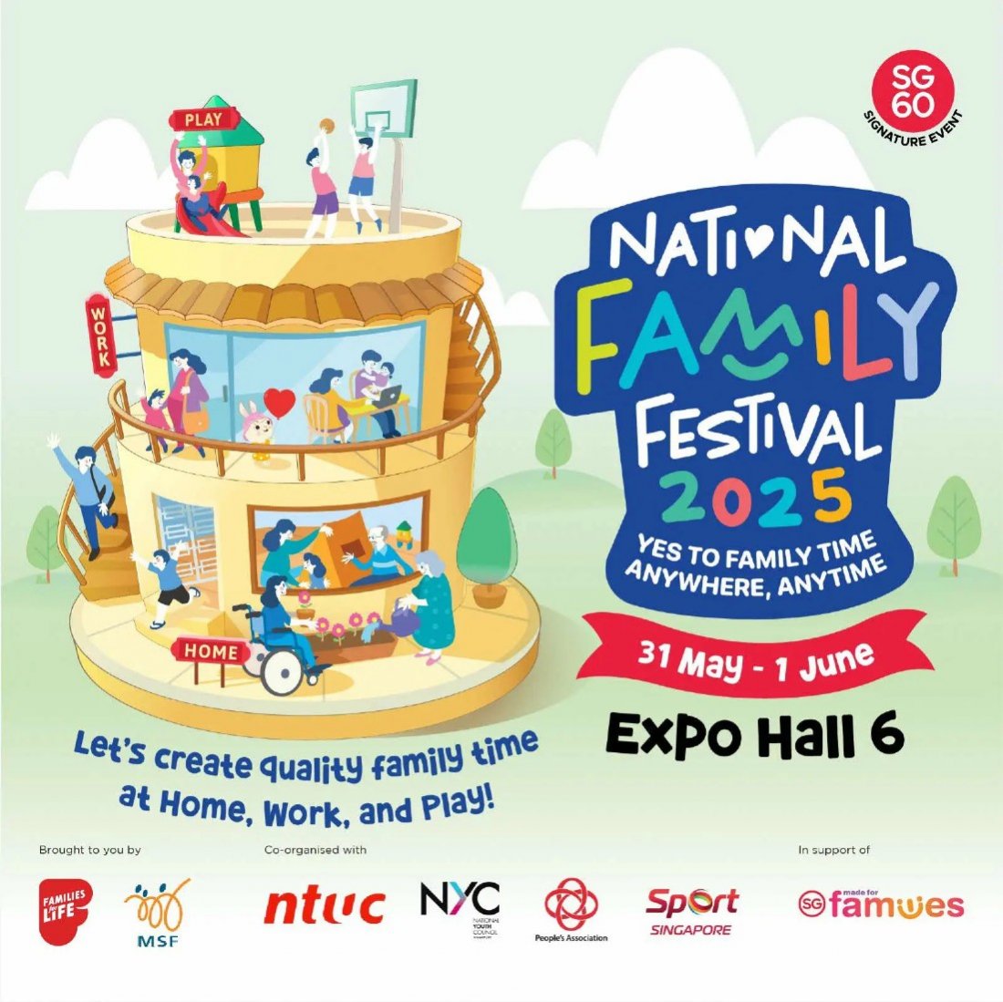 National Family Festival Family Carnival @ Expo | Singapore Expo Hall 6 ...