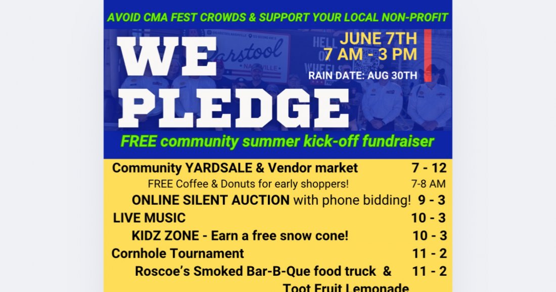 We Pledge: A free community fundraiser at American Legion Inglewood ...