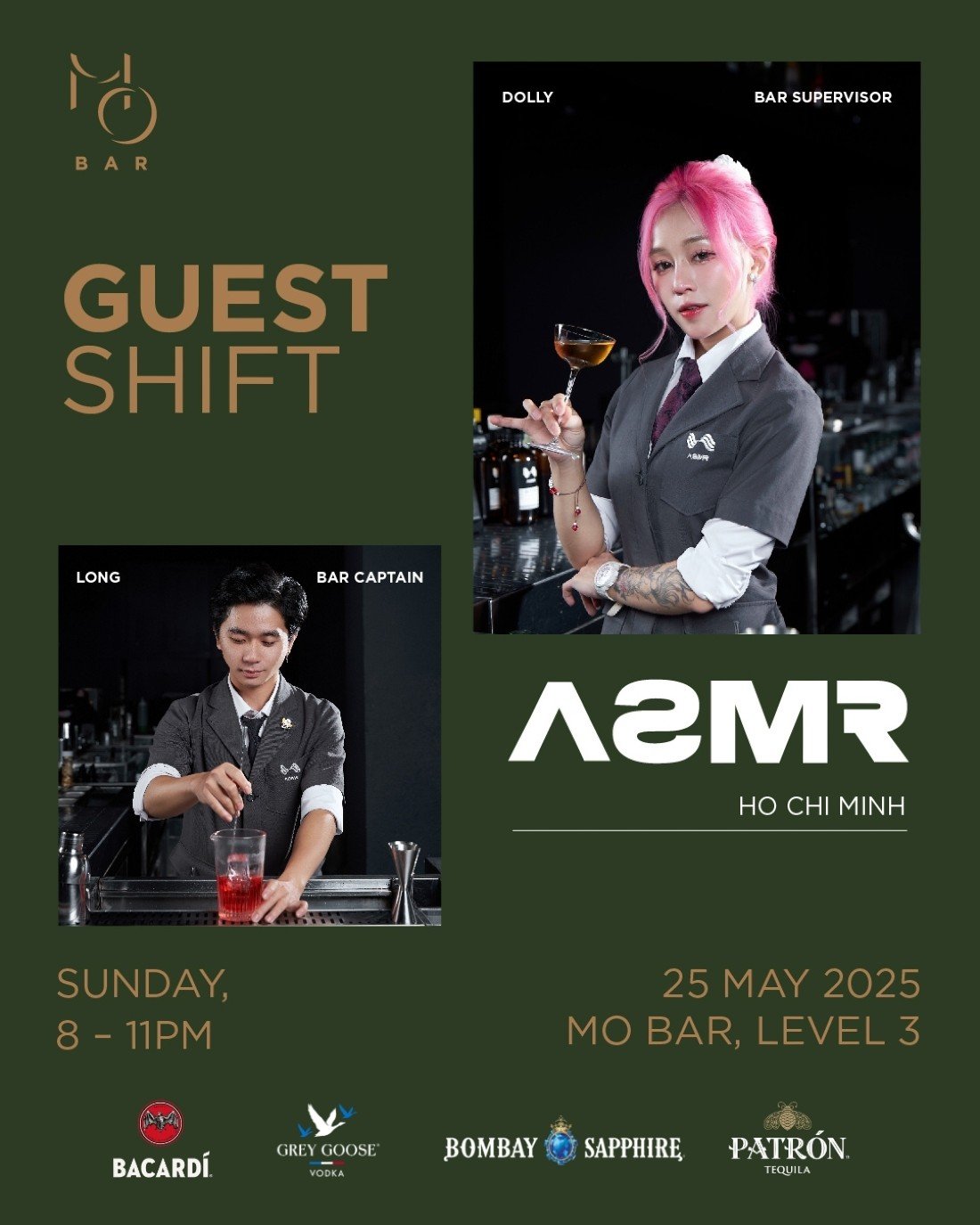 ASMR Cocktail Bar Experience at MO Bar | MO BAR, Singapore, SG | May 25 ...