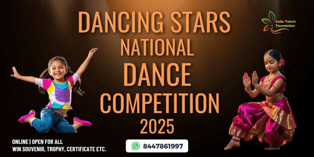 Dancing Stars National Dance Competition 2025 Tickets at Online on 21st ...