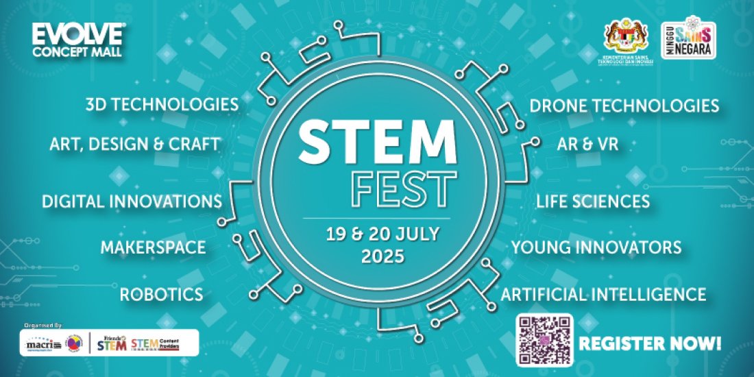 STEM FEST 2025 Tickets | Evolve Concept Mall, Petaling Jaya, SL | July 19 to July 20