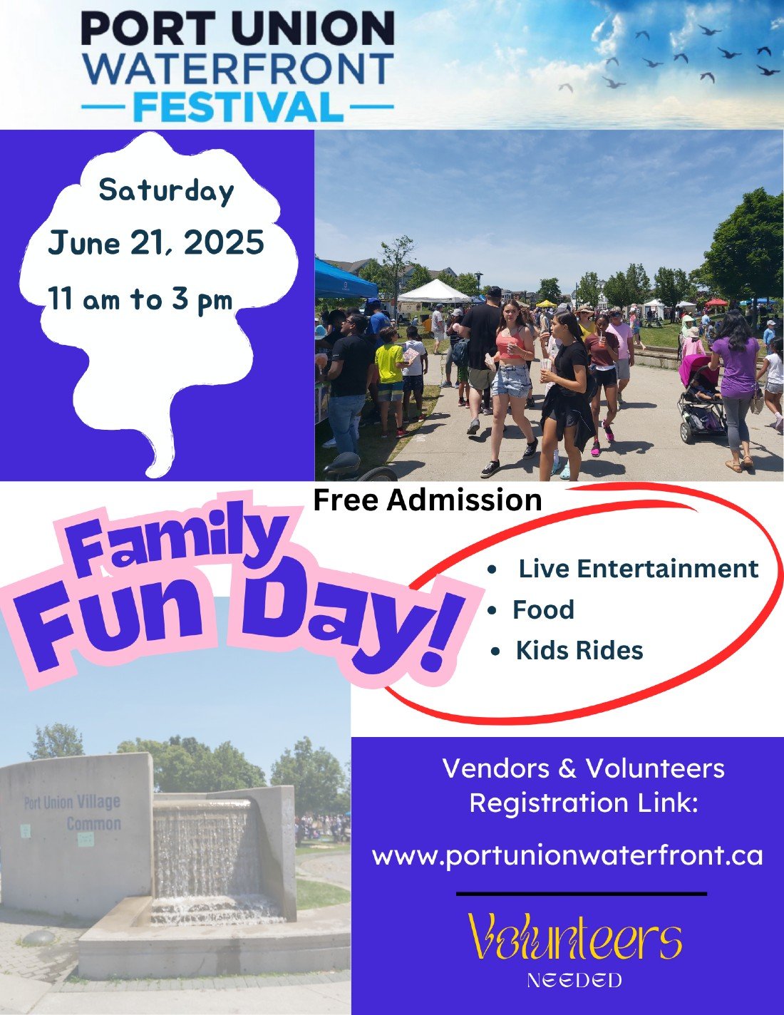 Port Union Waterfront Festival | Port Union Village Common Park ...