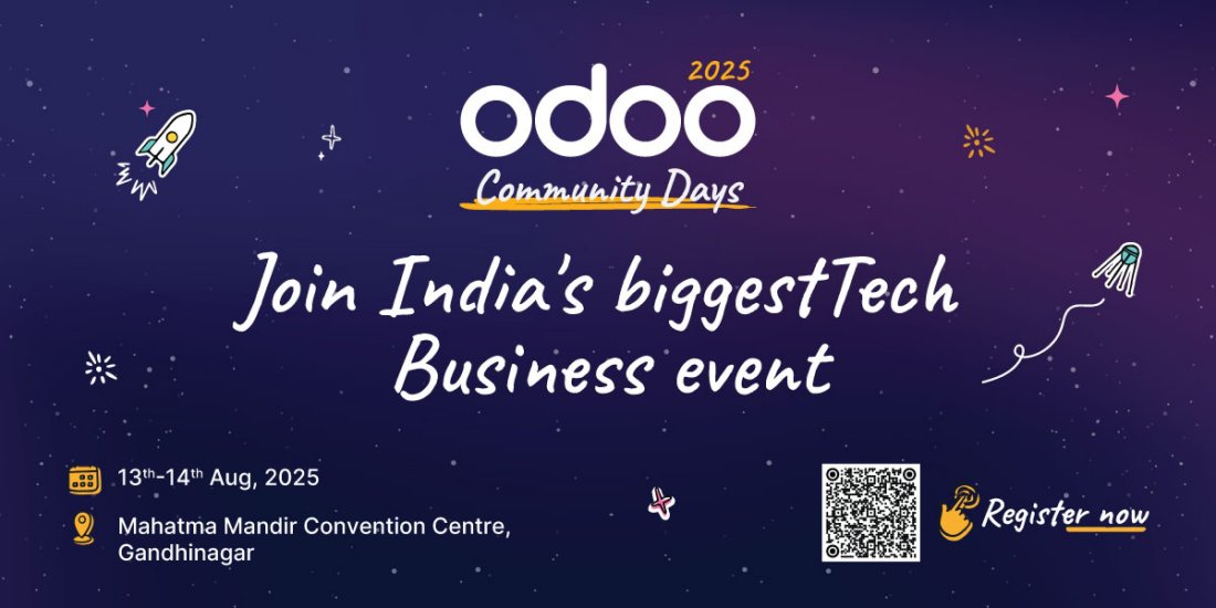 Odoo Community Days 2025 Tickets | Mahatma Mandir, Convention and ...