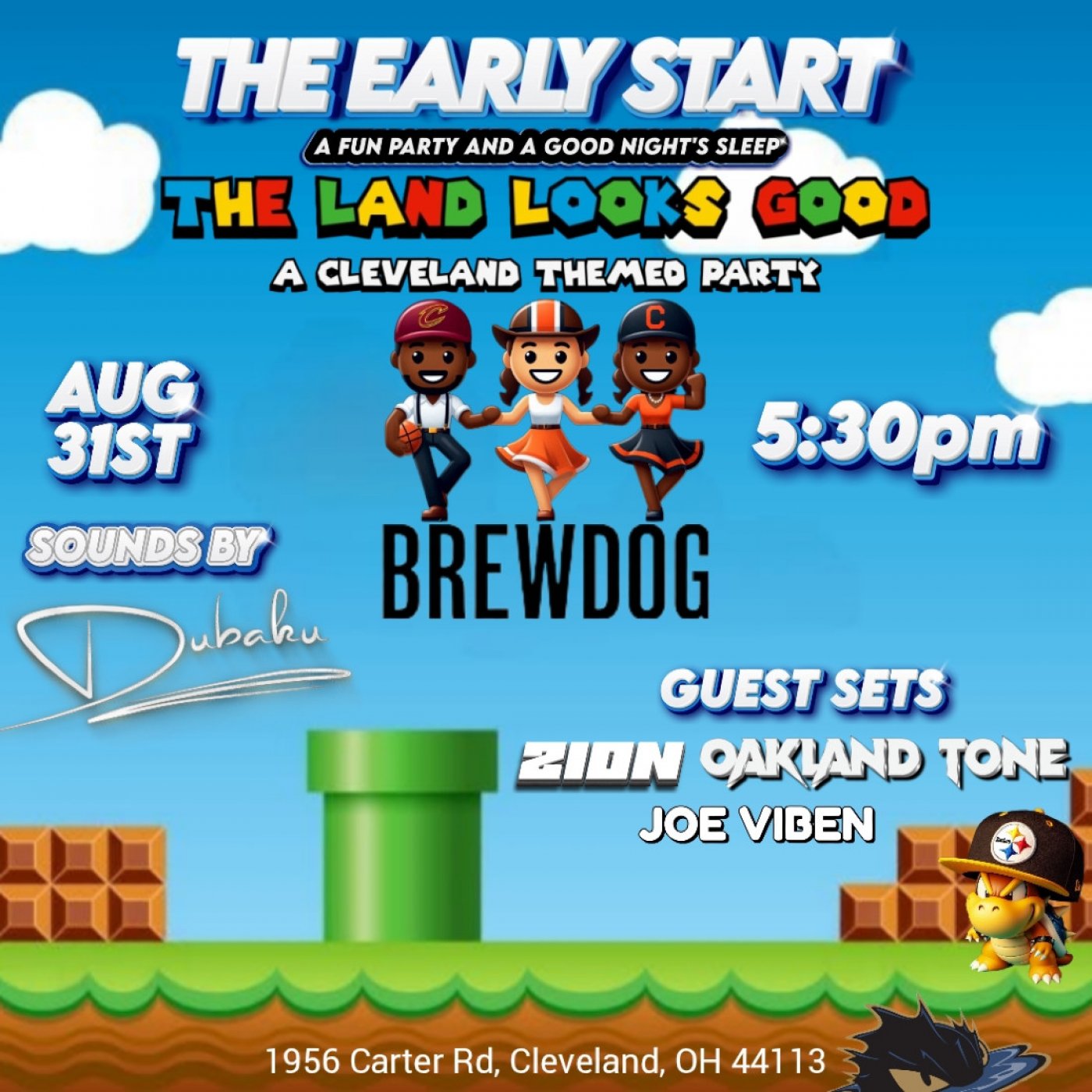 The Early Start- The Land Looks Good (A Cleveland Sports Themed PArty ...