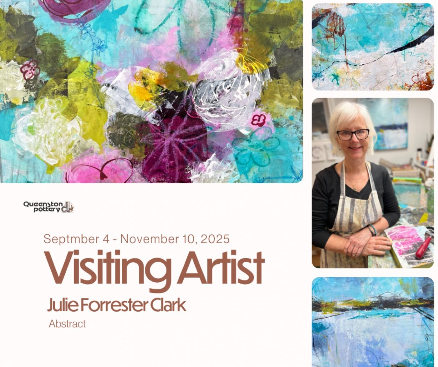 Visiting Artist at Queenston Pottery Featuring Julie Forrester Clark | Queenston Pottery Studio ...