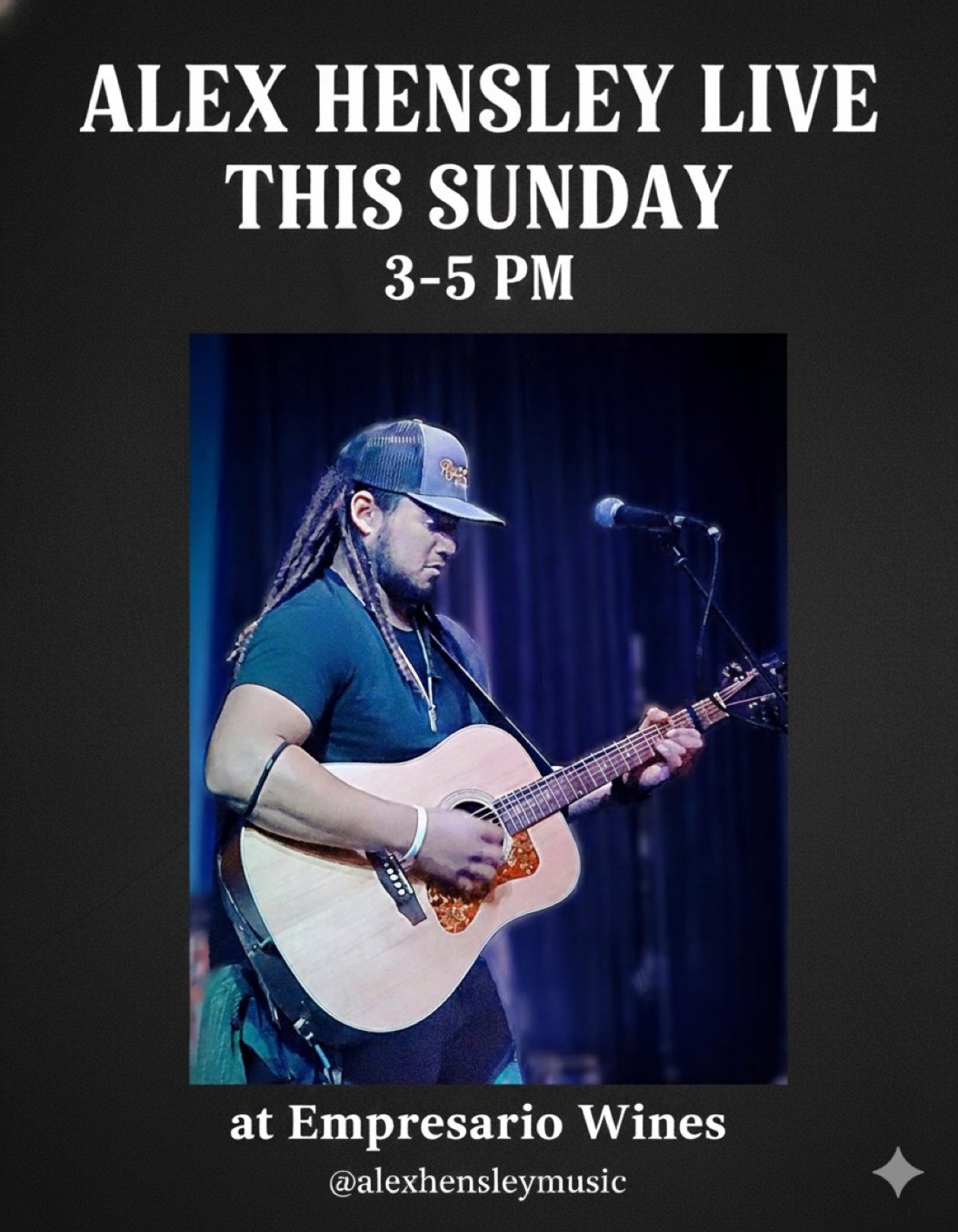 Alex Hensley Live at The Mimosas and Music Series at Empresario Wines ...