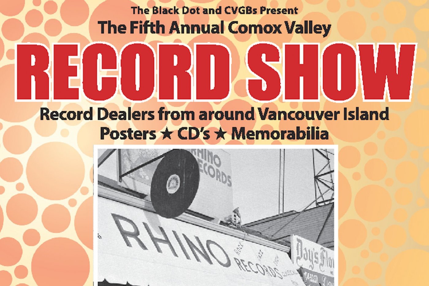 The Fifth Annual Comox Valley Record Show at Comox Valley Curling ...