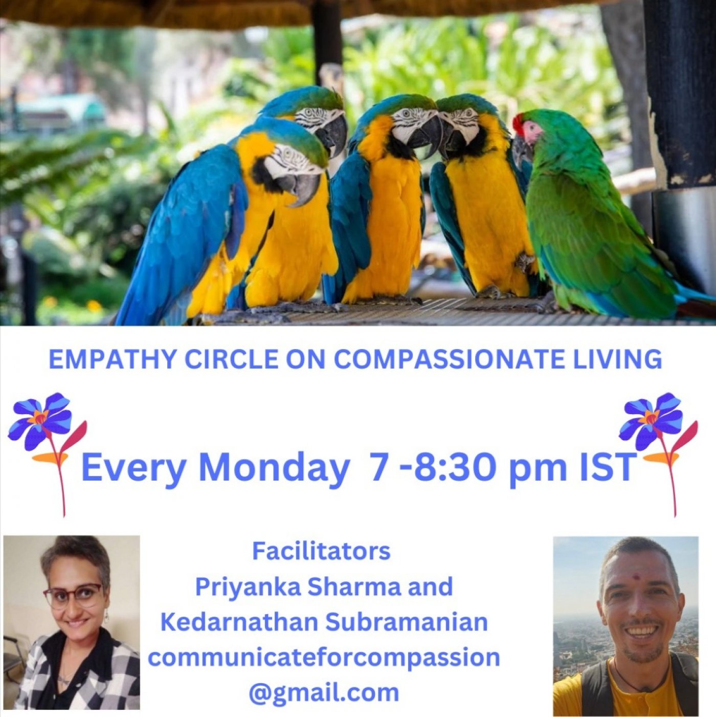 Empathy Circle for Compassionate Living Tickets at Online on 20th ...