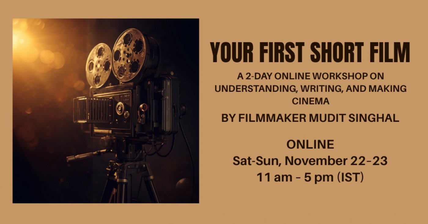 Your First Short Film: A 2-Day Workshop Tickets at Online on 22nd ...