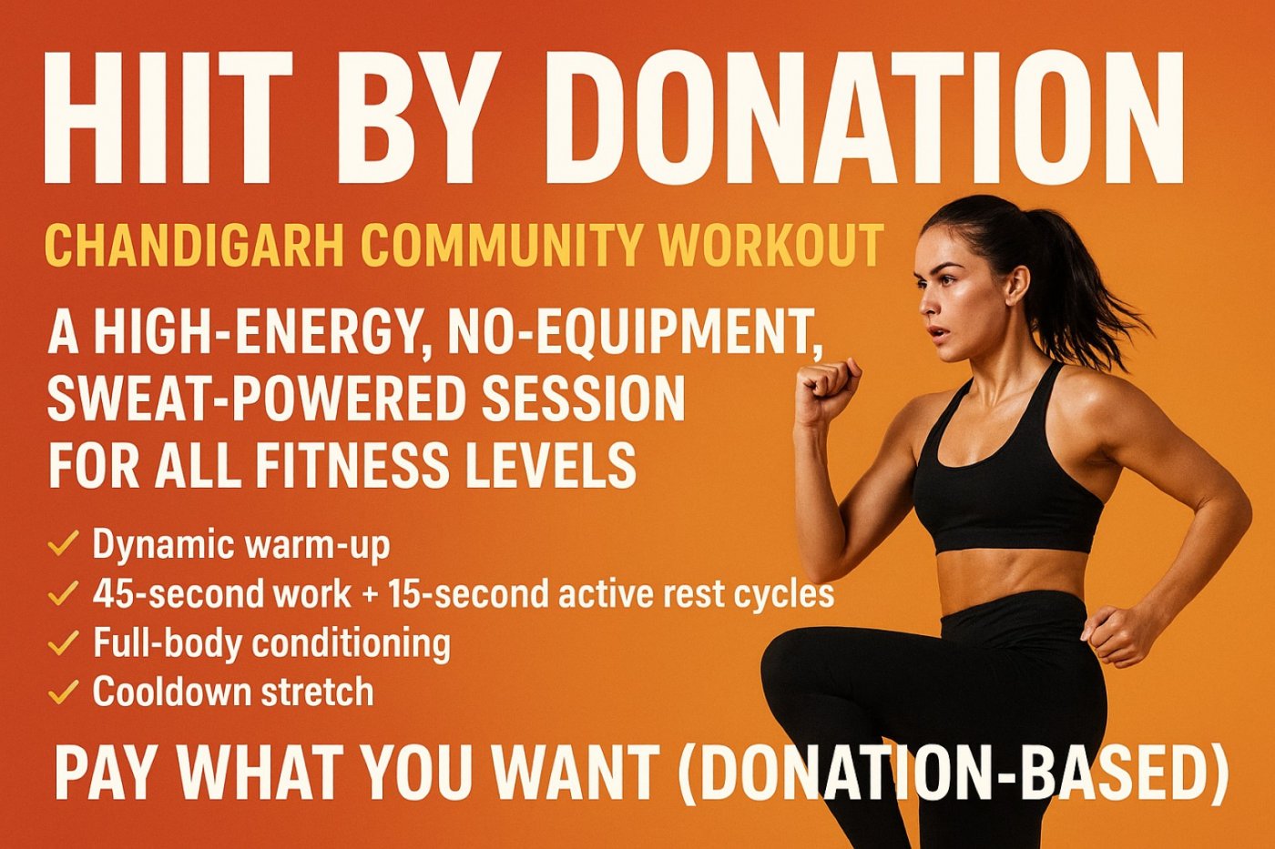 HIIT (High Intenisity Interval Training) workout class - ( Free treat ...