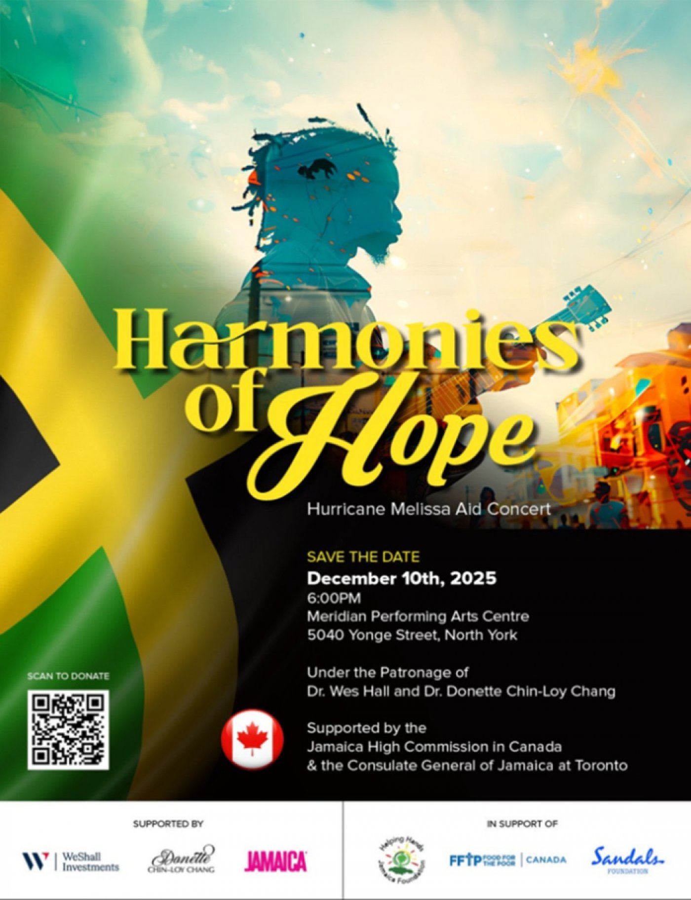 Harmonies Of Hope - Hurricane Melissa Benefit Concert at Meridian Arts ...