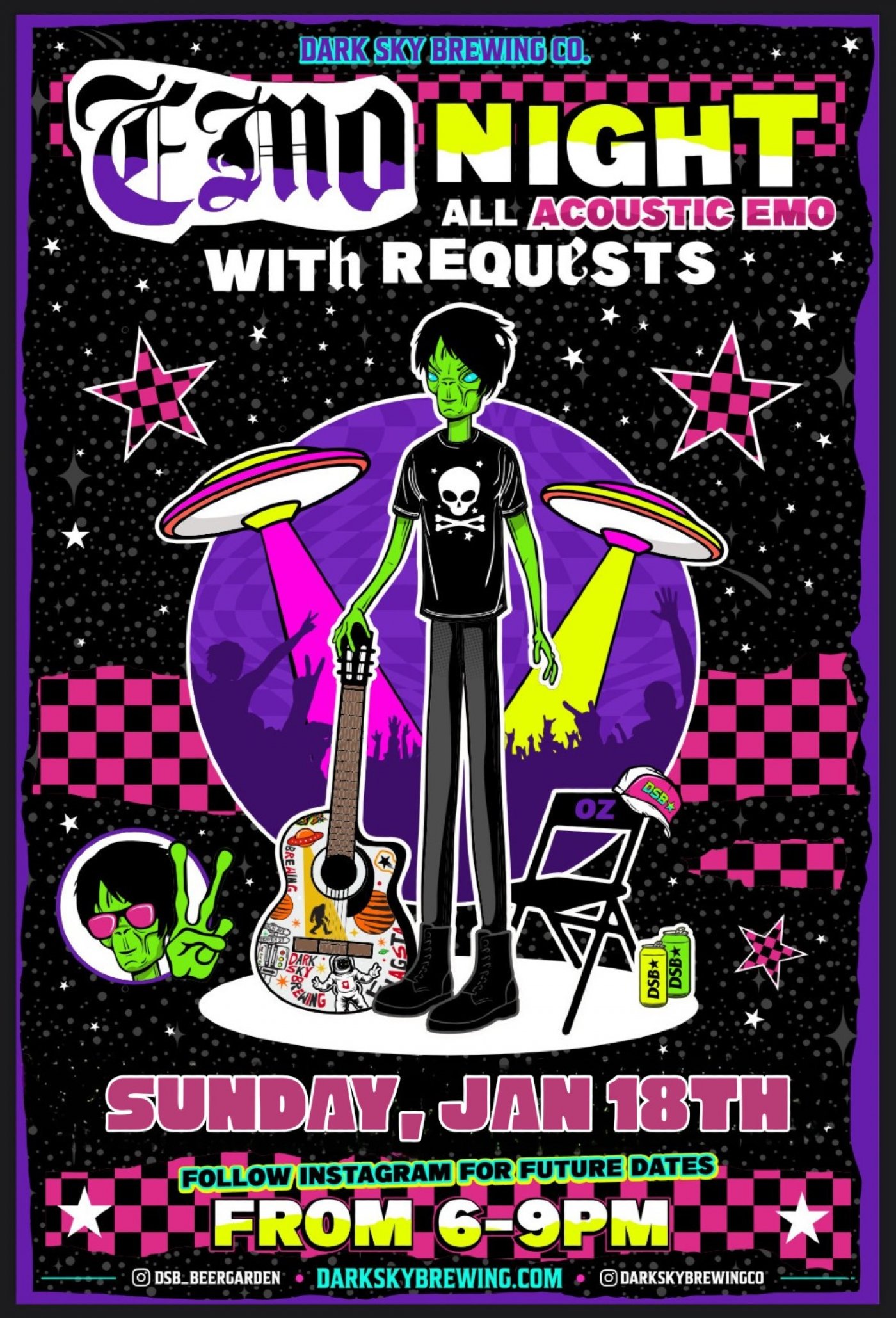 Emo Night at Dark Sky Brewing Co. Tickets at Dark Sky Brewing- Beer ...