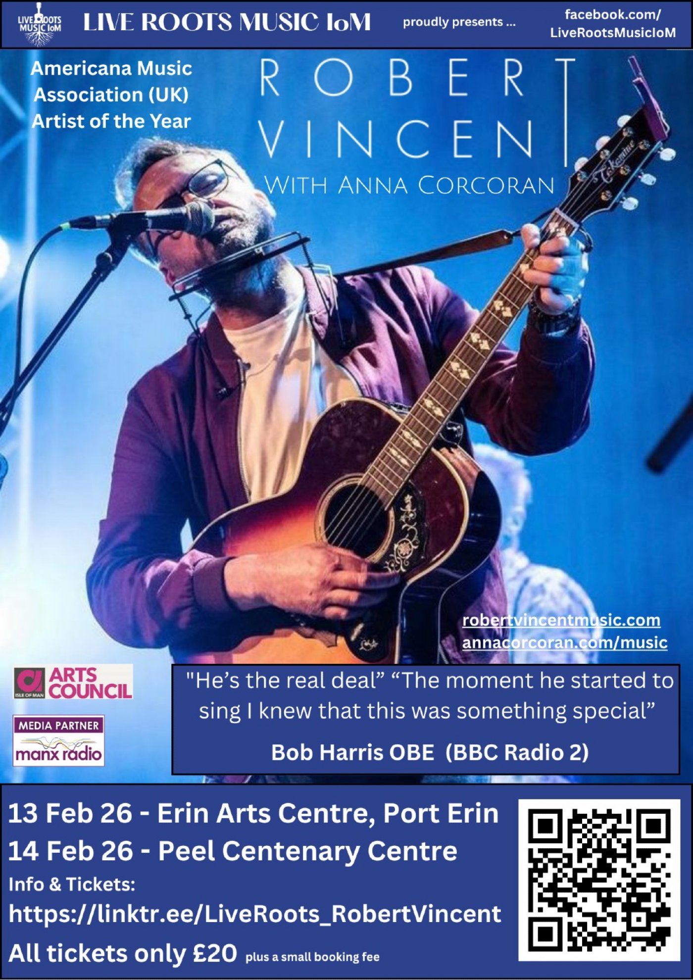 Robert Vincent with Anna Corcoran @ Peel Centenary Centre at Centenary ...