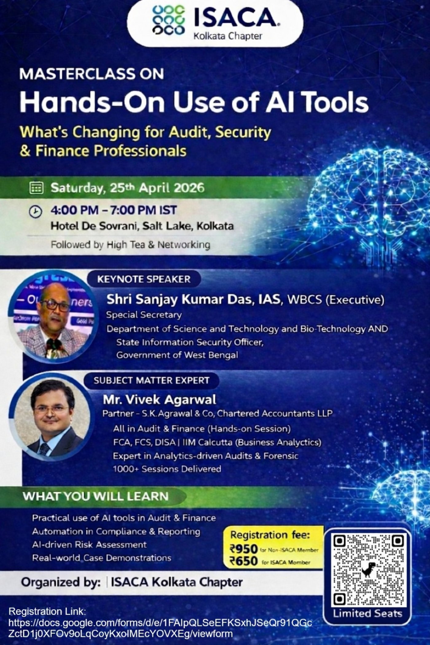 Masterclass: Hands-On AI Tools for Audit and Finance Professionals in ...